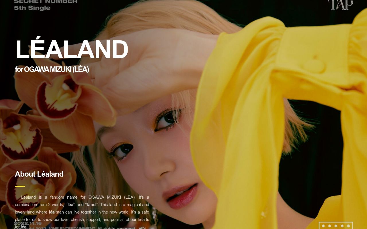 Léaland (LÉA SECRET NUMBER)